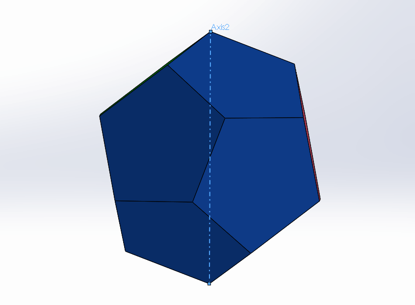 Dodecahedron 3d